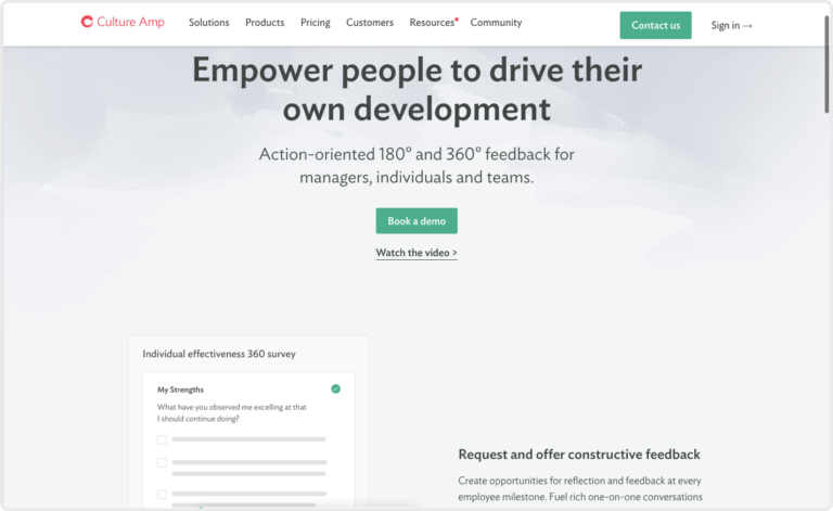 10 Best 360 Feedback Tools To Look For In 2024 | SurveySparrow