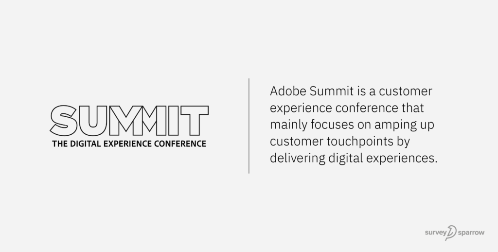 Customer Experience Conferences 2020 | SurveySparrow