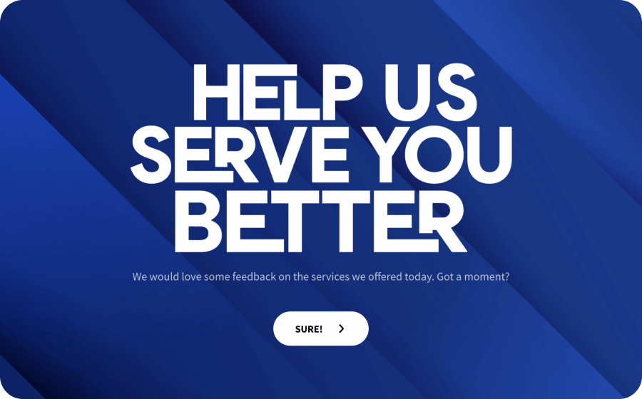 Service Quality Questionnaire Template | SurveySparrow