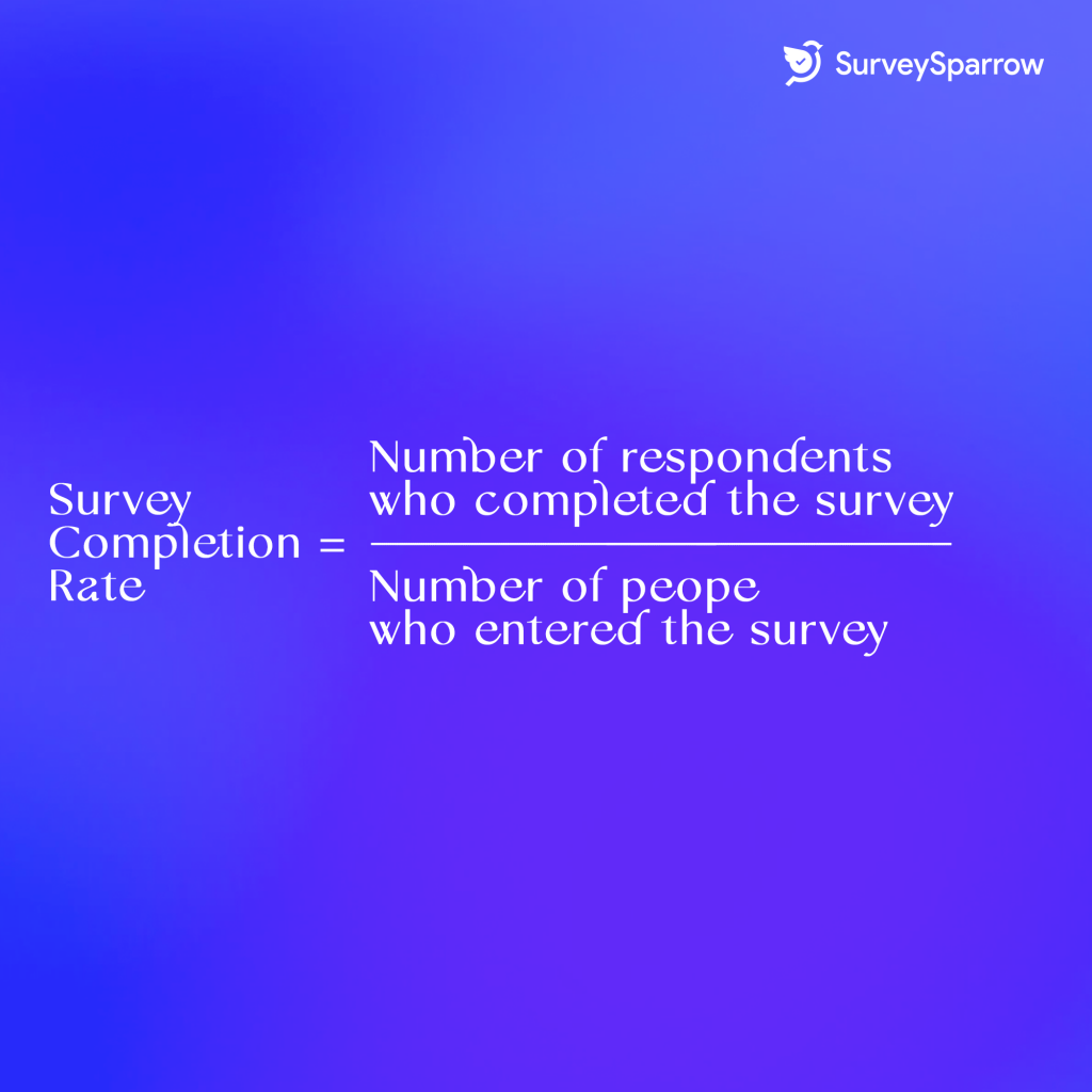 How to Calculate Survey Response Rate? | Survey Completion Rate