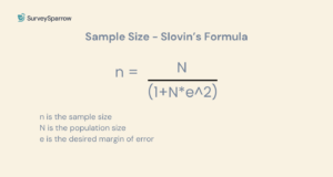 Sample Size Calculator with Slovin's Formula for More Precise Surveys