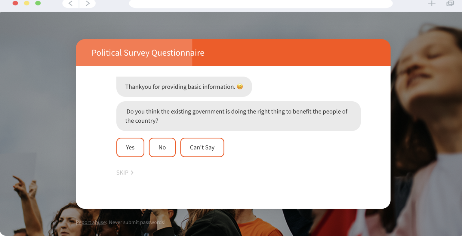 50+Political Survey Questions: Questionnaire, Examples & Free Templates