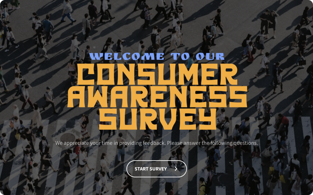 Questionnaire On Consumer Awareness (Sample Template + Questions)