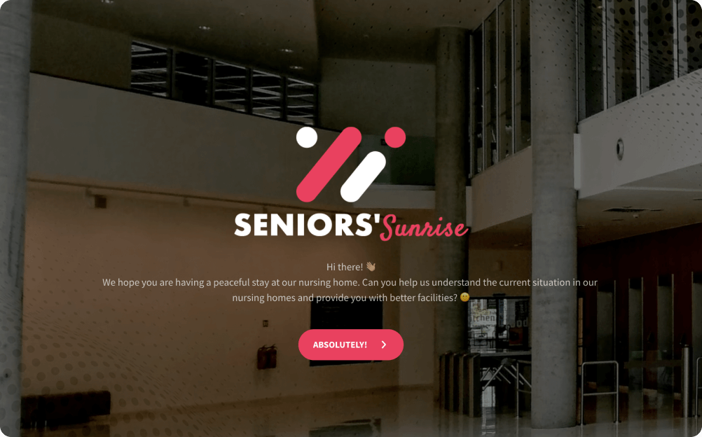 Nursing Home Resident Satisfaction Survey Template SurveySparrow