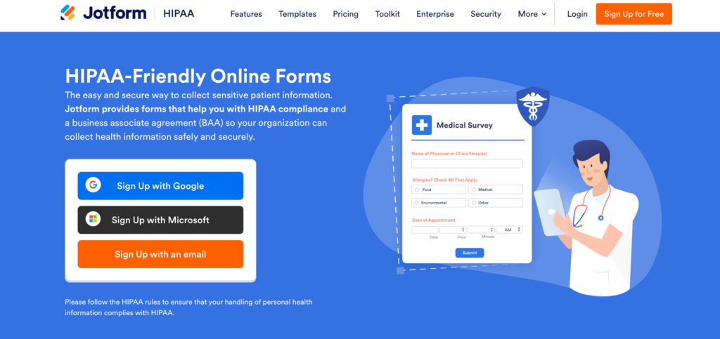 10 Best HIPAA Compliant Forms | Form Builders For Your Business