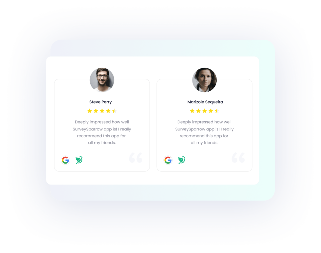 Online Reputation Management Software - SurveySparrow