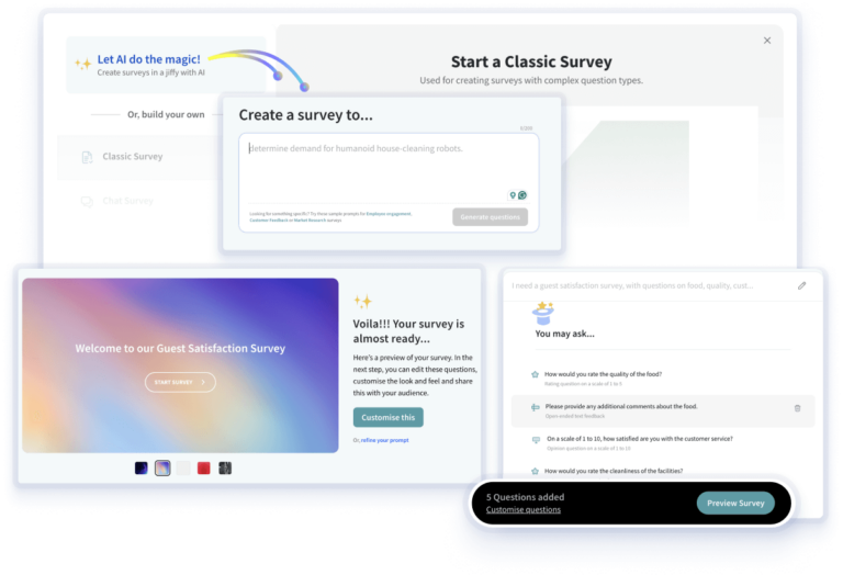 60+ User Experience Survey Questions & Free UX Survey Template
