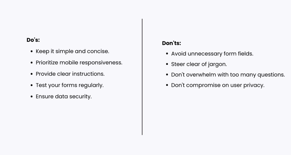 8 Unique Types of Forms: Crafting, Optimizing, Engaging