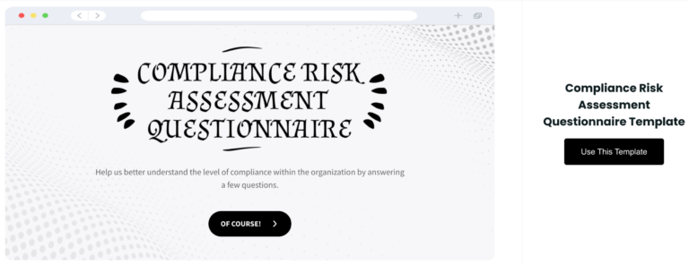 Risk Assessment Questionnaires (With Sample Templates and Questions)