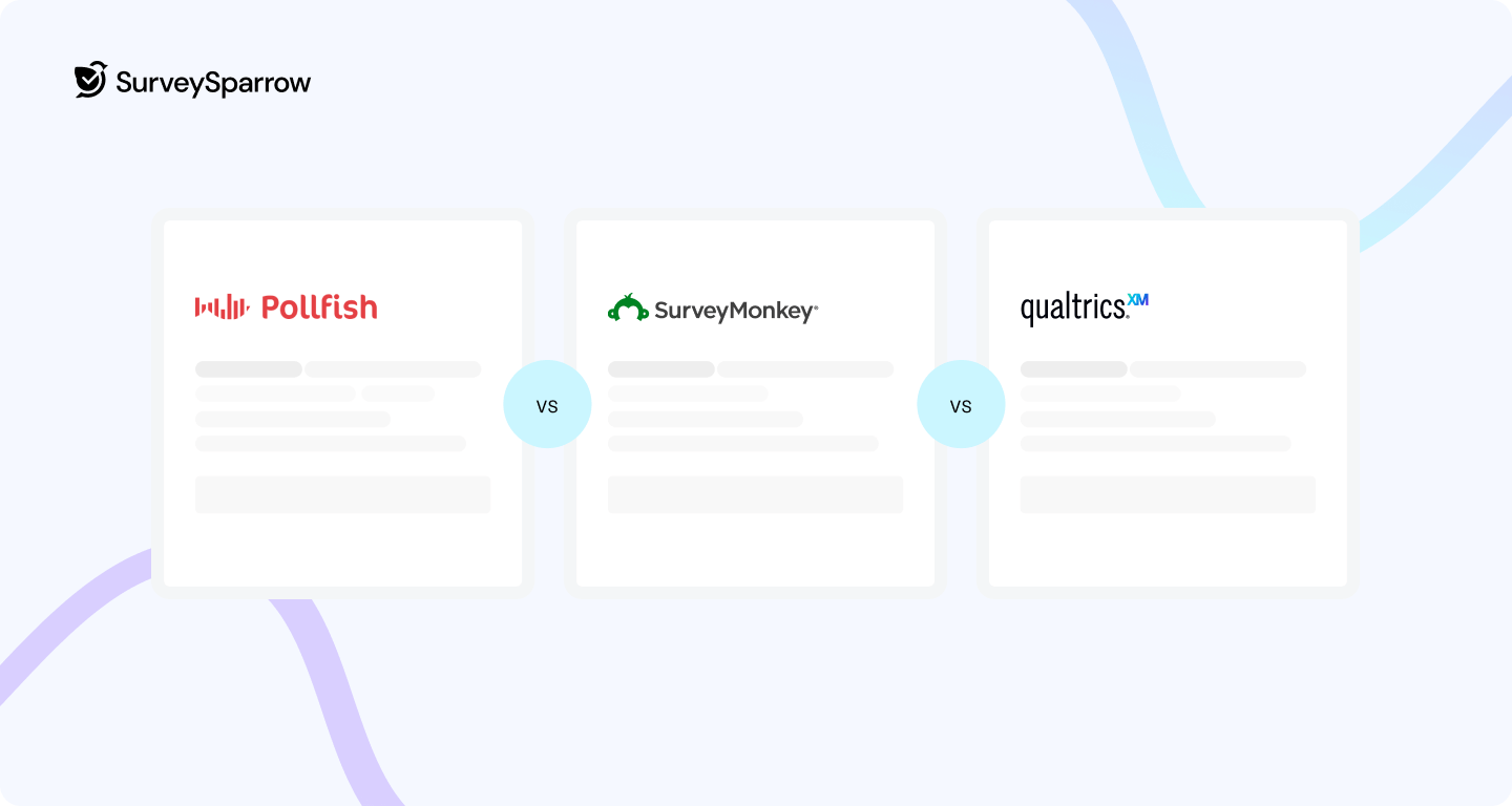 Pollfish vs SurveyMonkey vs Qualtrics: A Comparison