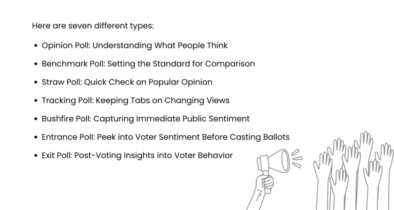 Types of Polls: Exploring Polling Methods & Their Significance