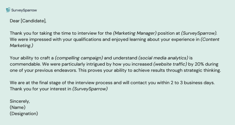 30 Best Interview Feedback Examples (with Benefits and Best Practices)