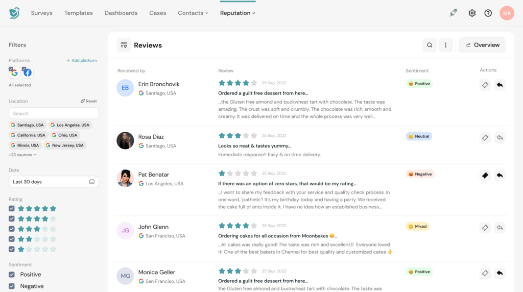 30+ Positive Review Examples and How To Respond To Them
